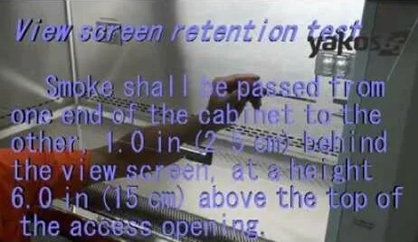 Biological Safety Cabinet_Airflow smoke patterns test - Yandex Video ...