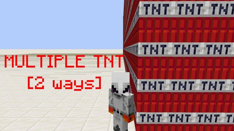 How to summon Multiple TNT at once in 1 command in Minecraft - Yandex ...