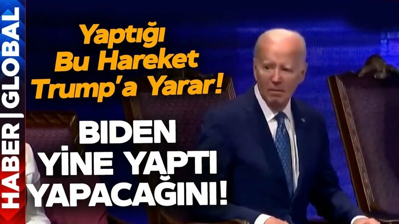 Ne Yaptın Biden! Yine Katıldığı Törende Yaptığı Hareketle Şoke Etti ...
