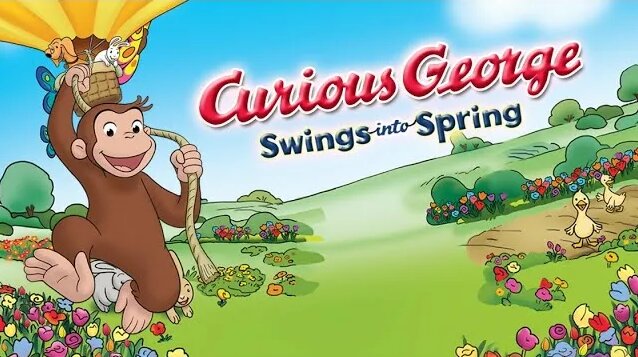 Curious George Swings Into Spring Animation Movies for Kids - Смотреть ...