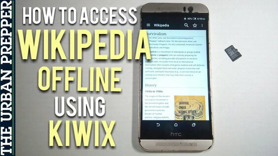How to Access Wikipedia Offline using Kiwix (Knowledge Prep) - EroFound