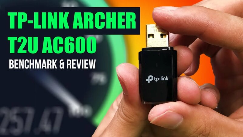 TP-Link Archer T2U Ac600 Mini Wifi USB Adapter (Speed Test & Review ...