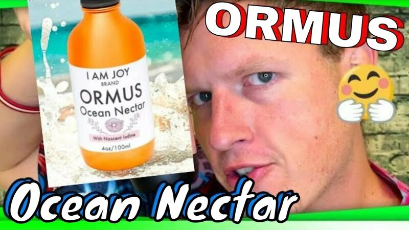 Ormus Ocean Nectar by I Am Joy: Monoatomic Gold with Iodine (Decalcify ...