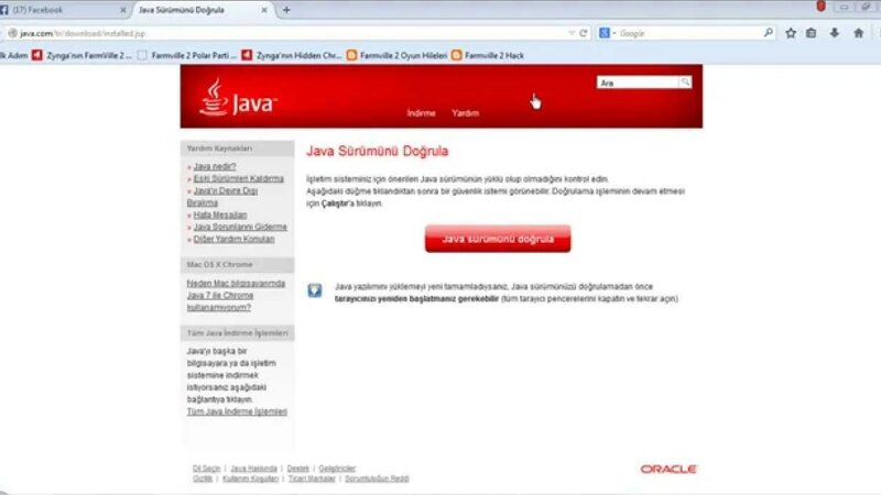 Java Sürümü'nü Kontrol etme ve Yükleme Anlatımı - Yandex Video aramada ...
