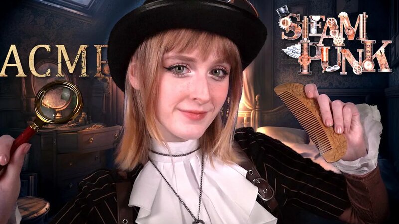 АСМР Стимпанк: Осмотр руки, крыльев, головы | Ролевая игра | ASMR ...