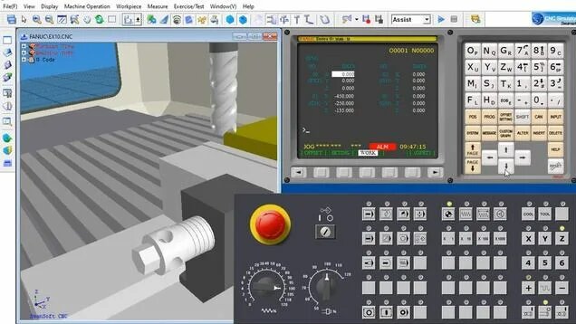 Sscnc. Fanuc 0iM. Фрезерная обработка. ч.1. Привязка к нулю заготовки ...