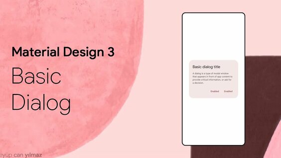 material design 3: 1 bin video Yandex'te bulundu