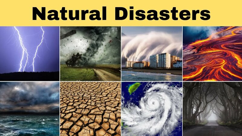 Natural Disasters | List of Natural Disaster Names in English ...