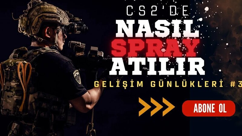 CS2'de Spray nasıl Atılır Gelişim Günlükleri B:3 #cs2 #csgo # ...