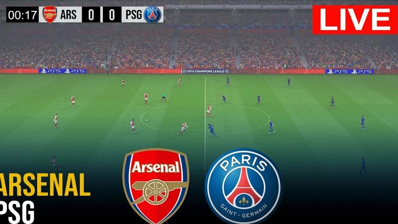 LIVE : Arsenal vs PSG | Semi Final | Champions League 2025 | UCL Live ...
