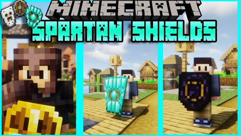 Minecraft Spartan Shields Mod Showcase – Crafting Powerful Shields for ...