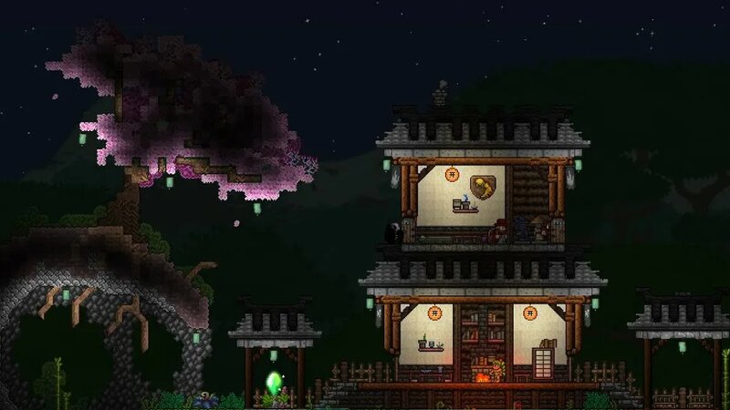 Terraria Japanese House Build - Смотреть онлайн в поиске Яндекса по Видео