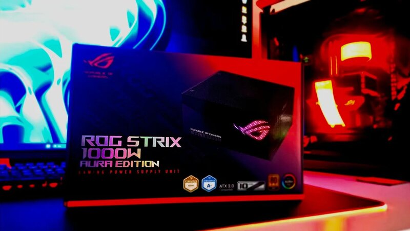 Asus 1000w Aura Edition Rog Strix ATX 3.0 Güç Kaynağı Kutu Açılışı ...