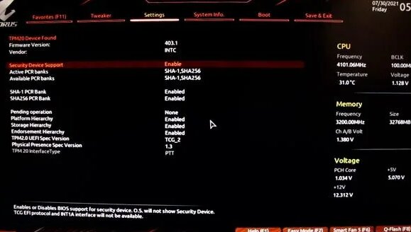 Gigabyte Z390 Aorus Master TPM + Secure Boot for Windows 11 - Смотреть ...