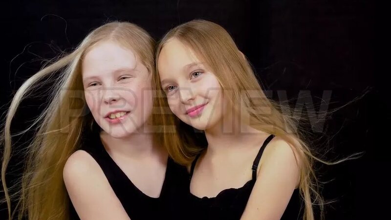 Two Young Models Posing Stock Video - watch online on Yandex Video