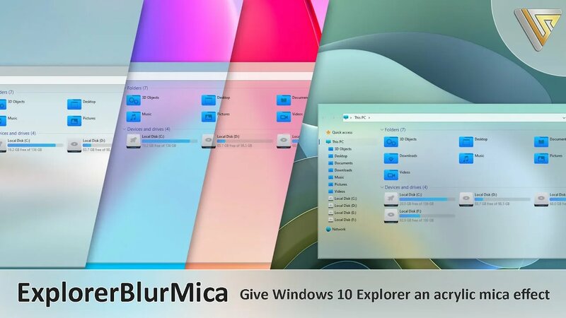 How to Get the Acrylic and Mica Effects on Windows 10 using ...