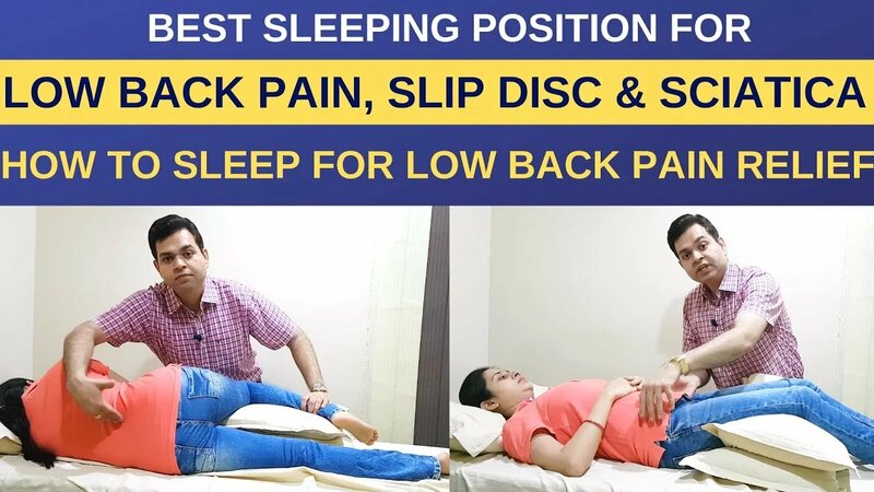 How to Sleep with Back pain, Best Sleeping Position for Lower Back Pain ...