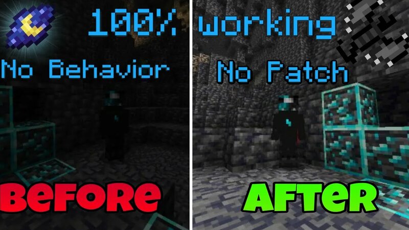 Night vision texture pack mcpe 1.21+ | Full Bright Mod work on ...