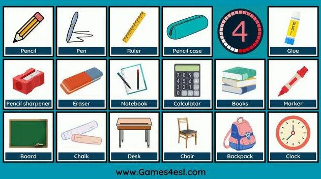 classroom-objects by Games4esl - Смотреть онлайн в поиске Яндекса по Видео