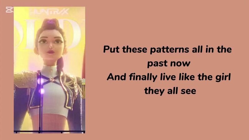 Huntrix - Golden《KPOP demon hunters》 Karaoke with easy lyrics ...