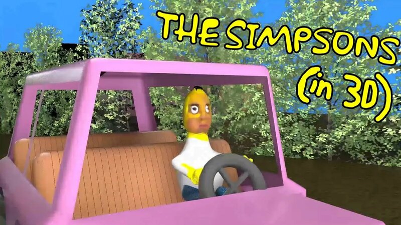 Homemade Intros: Simpsons 3D - Смотреть онлайн в поиске Яндекса по Видео