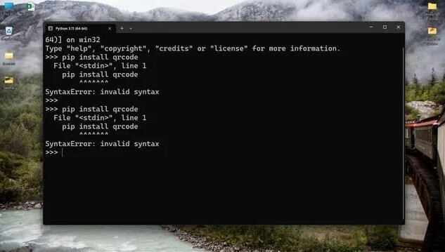 Invalid syntax error pip install in python || Python pip install ...