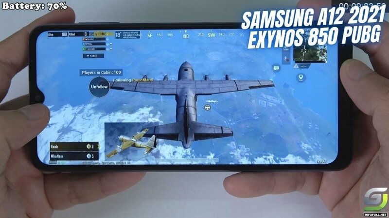 Samsung Galaxy A12 2021 test game PUBG | Exynos 850 - Yandex Video ...