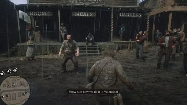 Arthur Morgan VS Tommy Full Bar Fight Scene | Red Dead Redemption 2 ...