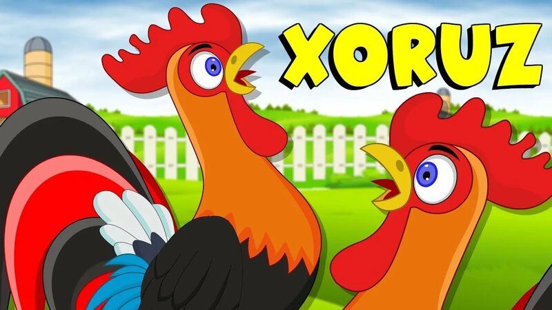 Xoruz | Ay pipiyi qan xoruz | Usaq Mahnilari | Gözləri mərcan xoruz ...