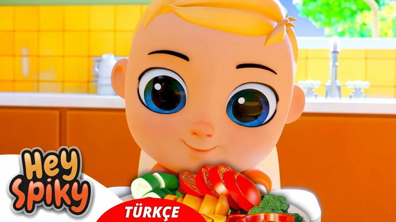 Sebzeler & Sağlıklı Yiyecekler Şarkısı | Hey Spiky Türkçe - Çocuk ...