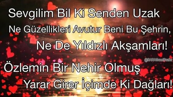 sevgiliye hasret sözleri resimli: 791 video Yandex'te bulundu