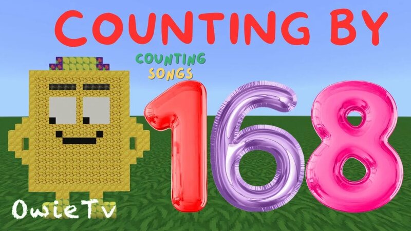 Counting by 168 Song | Counting Songs For Kids | Minecraft Numberblocks ...