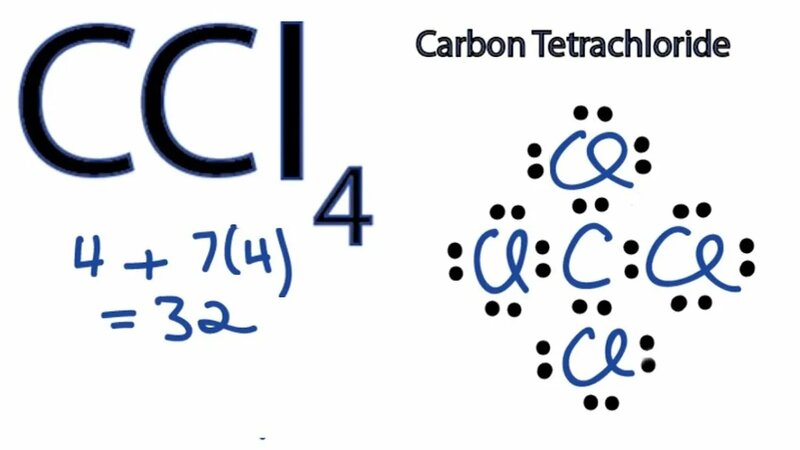 CCl4 Lewis Structure - How to Draw the Dot Structure for CCl4 (Carbon ...