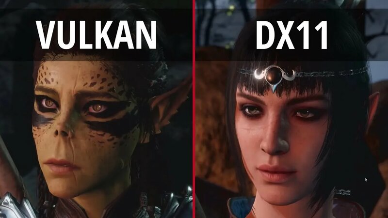 [4K] Baldur'S GATE 3 - PC Vulkan vs DX11 (Vulkan vs DirectX 11 ...