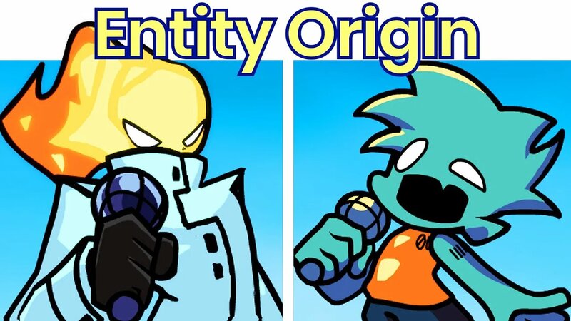 Friday Night Funkin': VS Entity Origin FULL WEEK [Cutscene/Ending/HARD ...