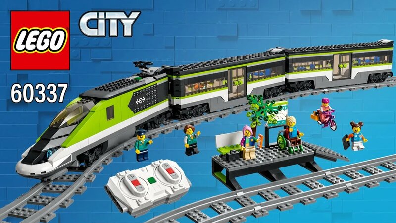 LEGO® City Express Passenger Train (60337)[764 pcs] Building ...