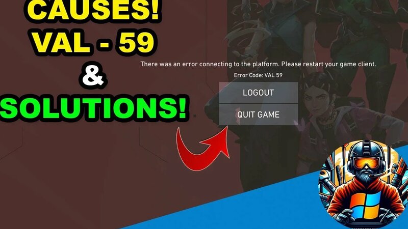 Fix Valorant Error VAL 59_ Easy Steps to Solve Connection Issues ...