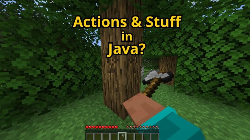 Actions & Stuff in Java Minecraft? (Hold My Items) - Yandex Video ...
