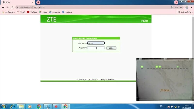 ZTE F680 V2 password admin - Смотреть онлайн в поиске Яндекса по Видео
