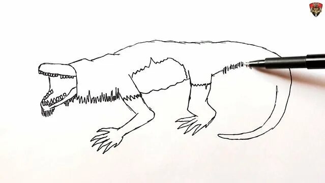 How to draw a SCP-682 - SCP Foundation - Смотреть онлайн в поиске ...