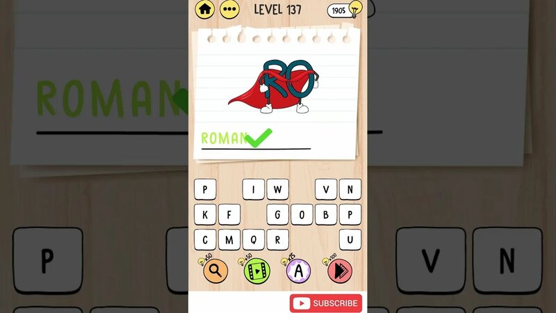 Brain Test Tricky Words Level 137 Walkthrough - Смотреть онлайн в ...