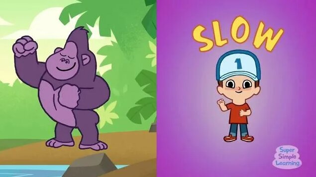 Wag Your Tail - Animal Action Verb Song - Super Simple Songs - Смотреть ...