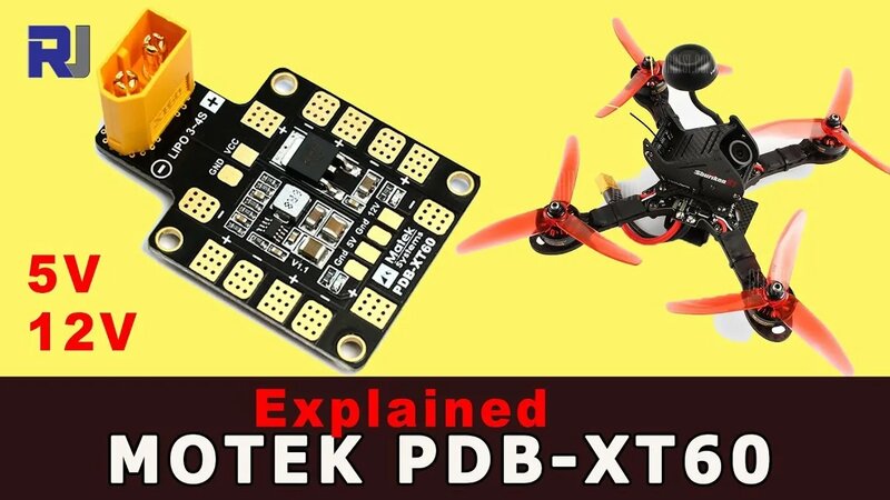 Matek PDB XT60 Power distribution board explained - Смотреть онлайн в ...