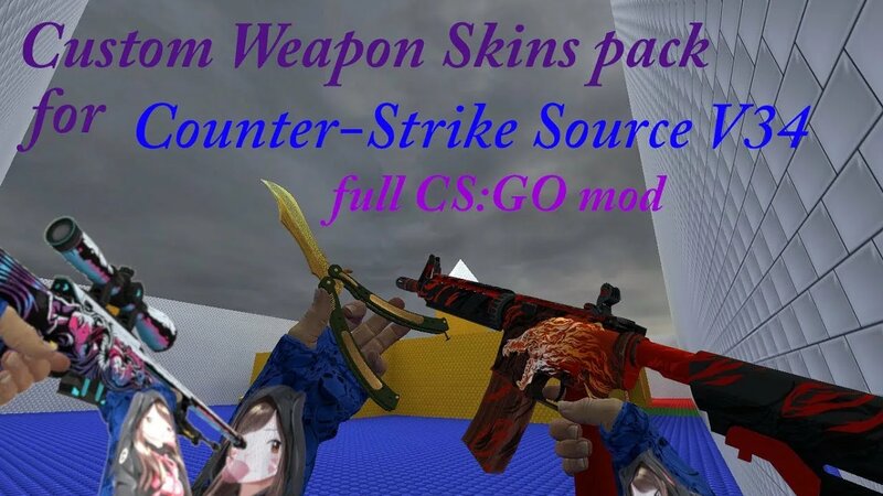 "CS:GO Skins pack"How to Install (Custom Weapon Skins on Counter-Strike ...