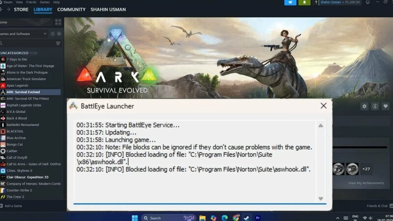 How to Fix ARK Survival Evolved BattlEye Launcher Error Failed To Start BattlEye Service On PC ...
