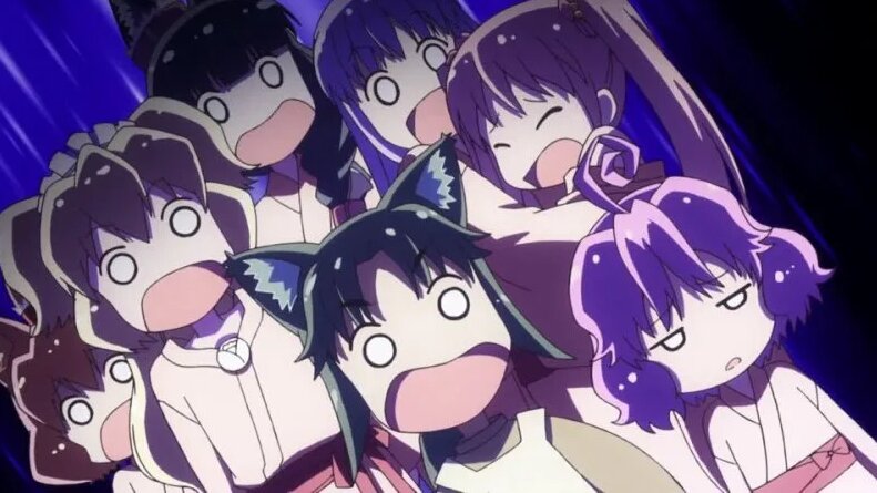 Кошачья богиня из Яоёродзу (1-12 серия) [Anidub] [BD 1080] - Смотреть ...