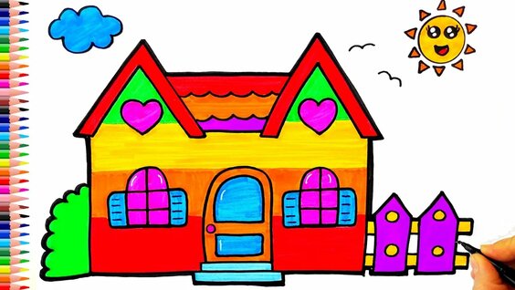 ev resimleri çizimleri güzel: 1 bin video Yandex'te bulundu