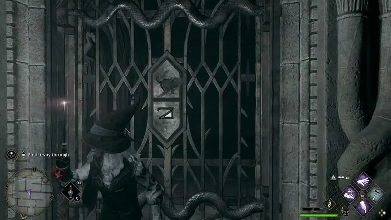 Find a Way Through: Slytherin Lock Puzzle - Hogwarts Legacy Guide ...