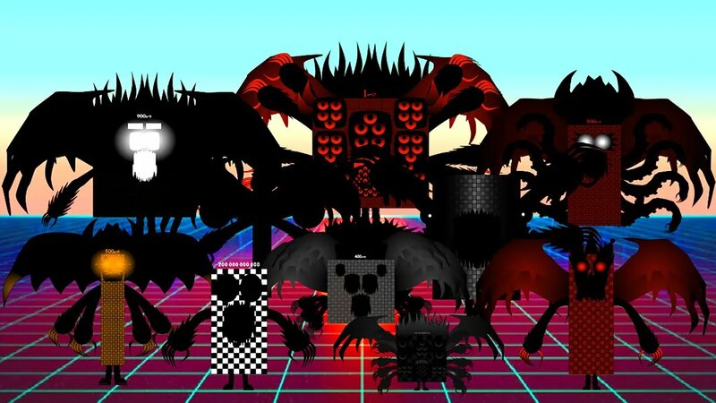 Uncannyblocks Band but different (100B-1T) Remix [ HD infinity ] | Cool ...