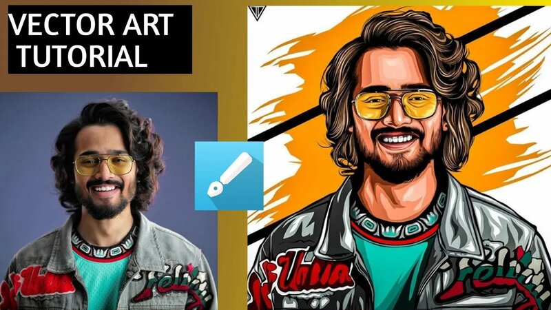 Tejas illustrator Vector art | How to make vector art | cartoon ...